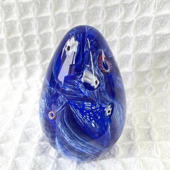 GES | Art | Glass Vintage Hand Blown Glass Paperweight Ges 995 | Poshmark